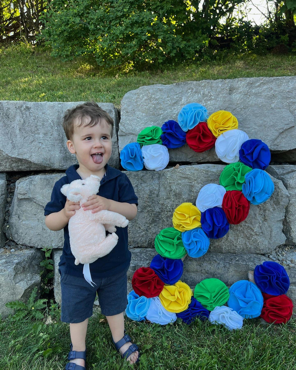 Pom-Pom Birthday Numbers – allwrappedupevents